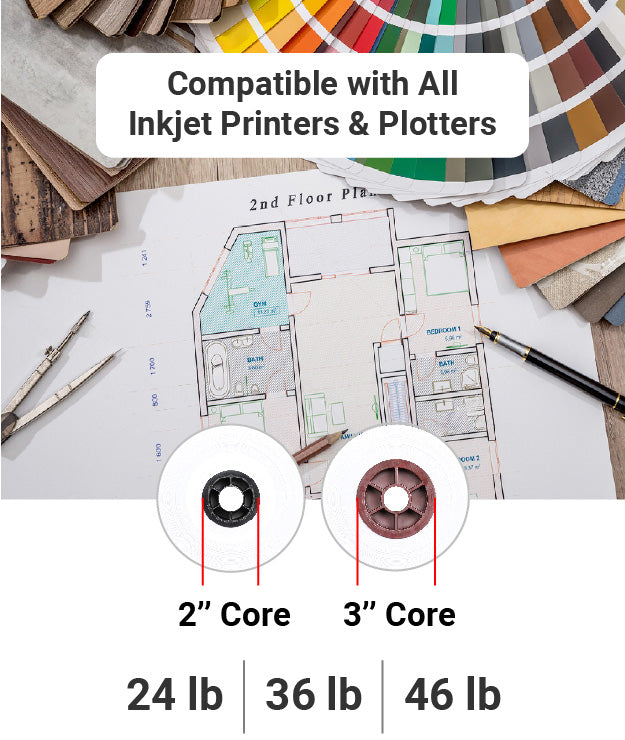 Coated Bond – Plotter Paper Direct