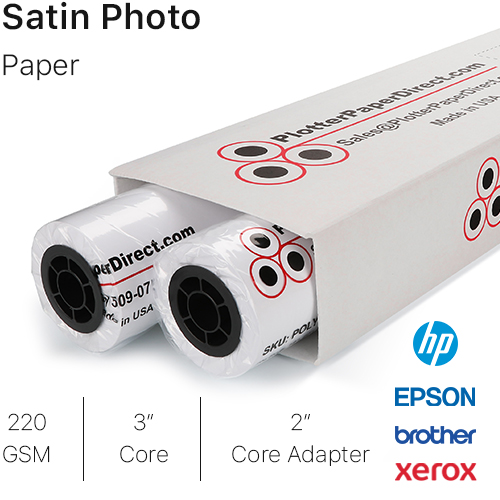 Satin Photo Paper – Plotter Paper Direct