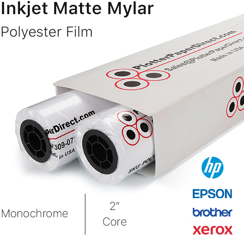 Inkjet Matte Mylar – Plotter Paper Direct